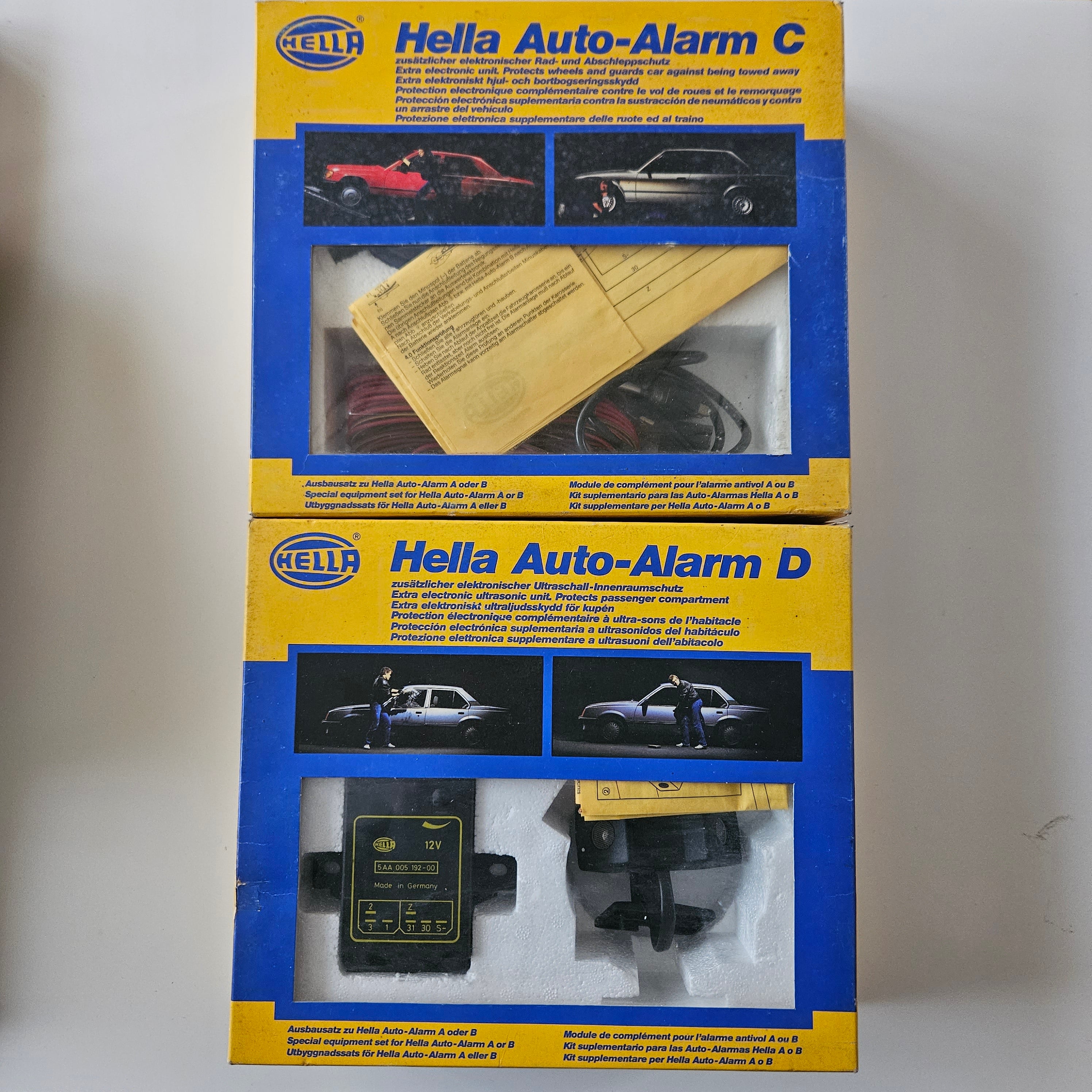 Hella Auto Alarm C + D Set – Best VW Parts