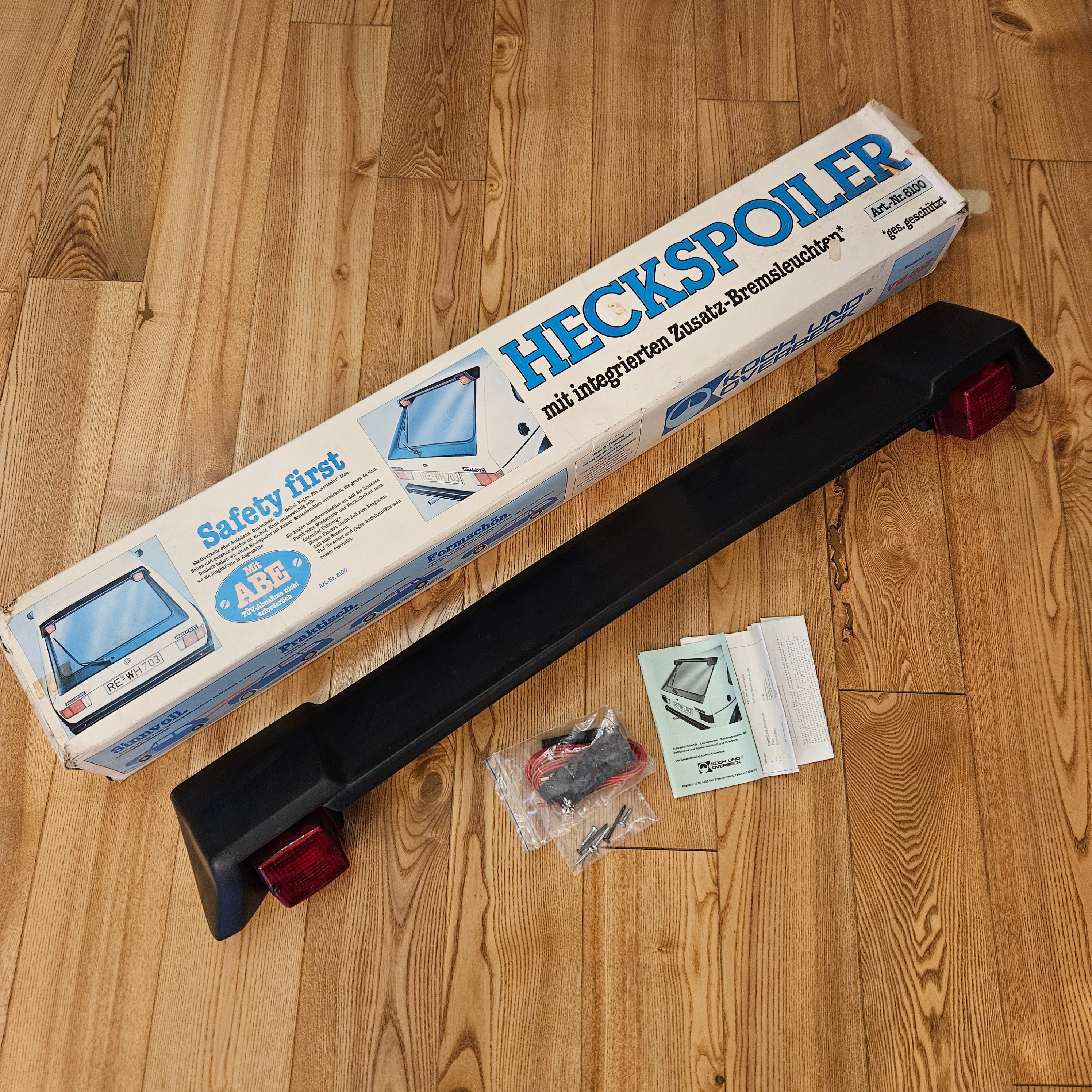 Vestatec Tuning Rear Spoiler Golf Mk1 – Best VW Parts