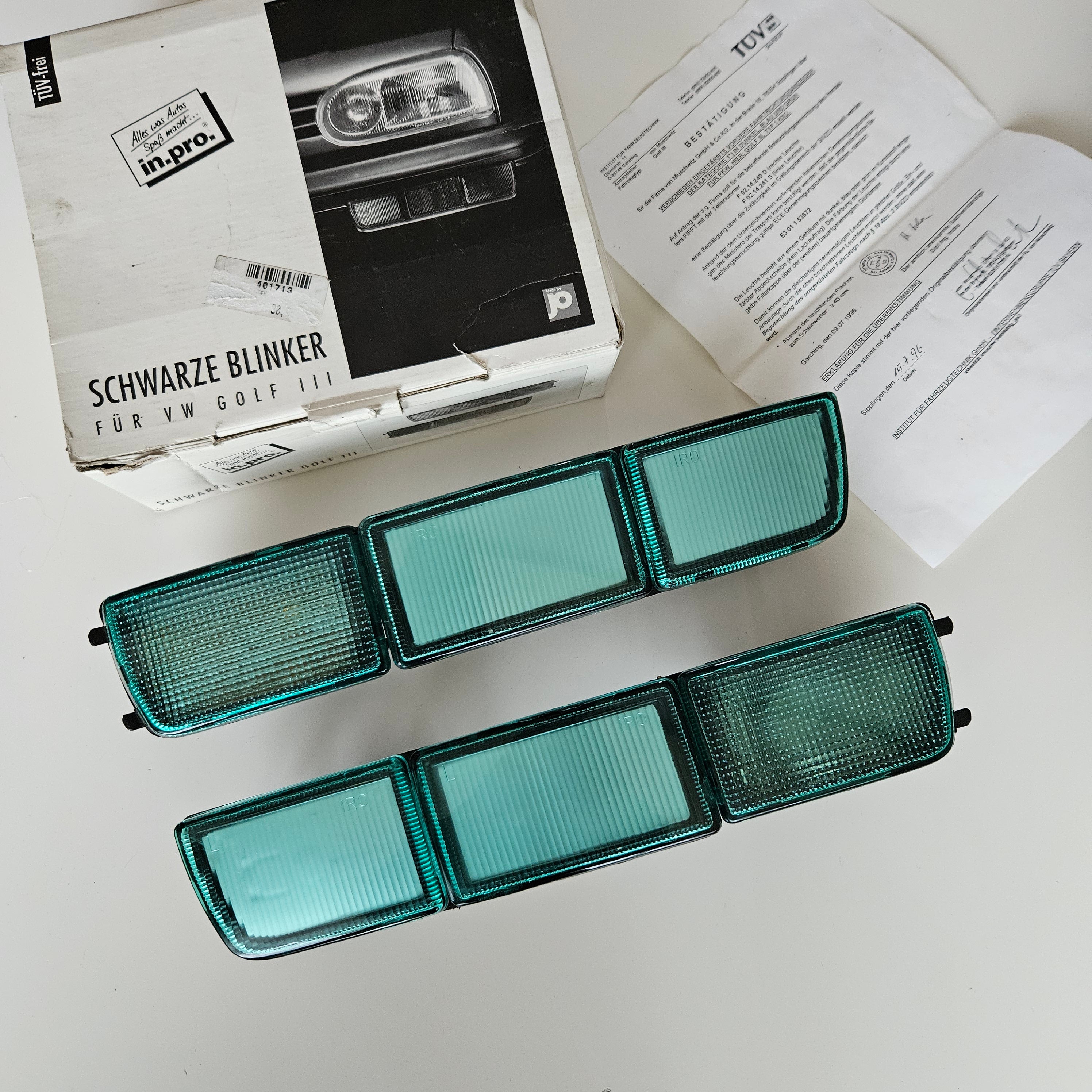 In.Pro Green Turn Signal + Dummy Set Golf Mk3 – Best VW Parts