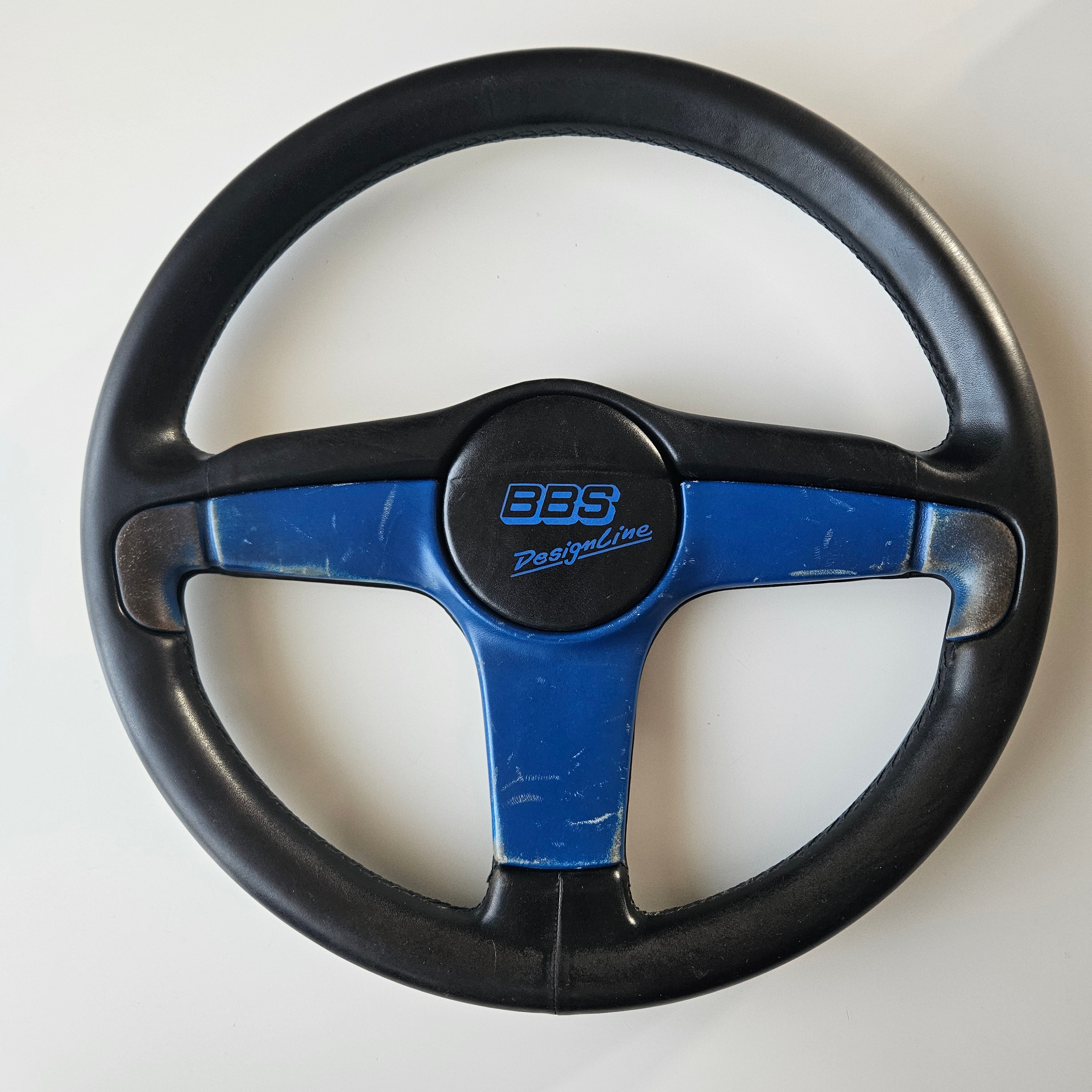 BBS Blue Designline Three Spoke Steering Wheel – Best VW Parts