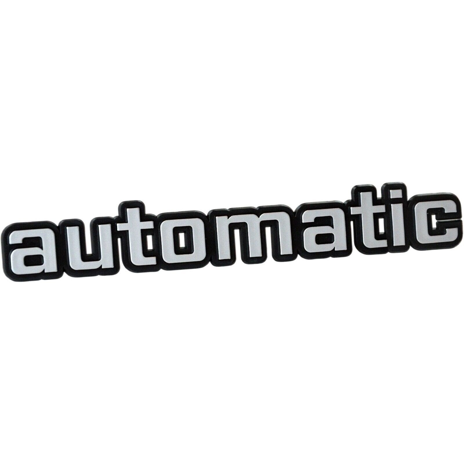 Silver Automatic Badge – Best VW Parts