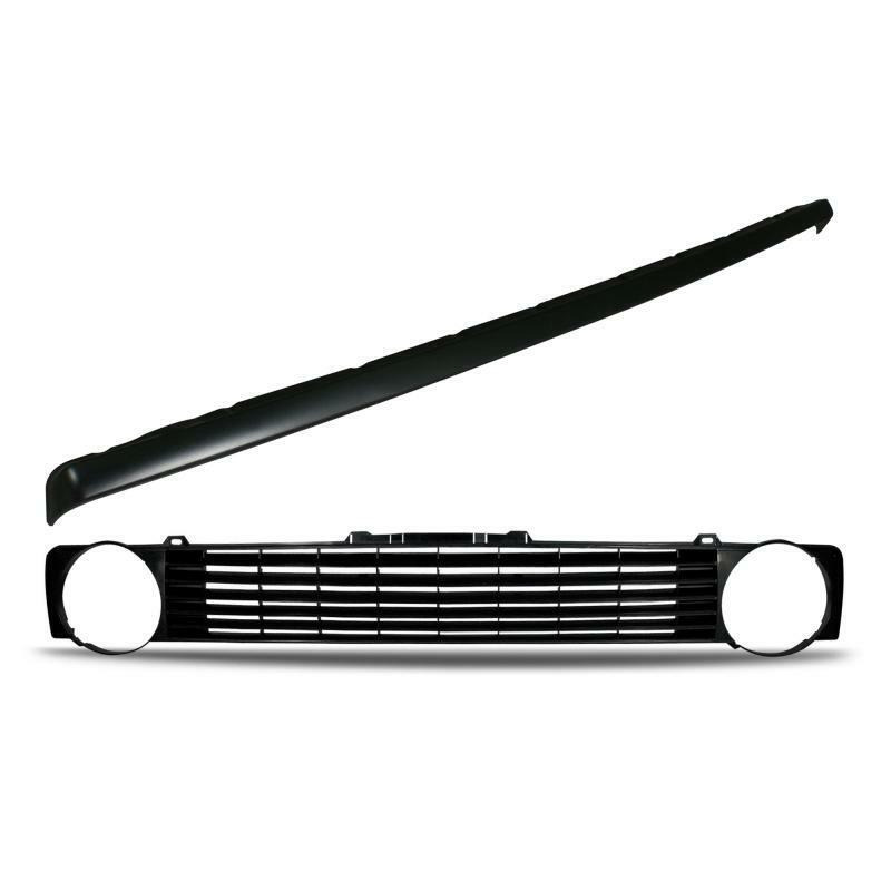 Badgeless Grill + Grill Spoiler Set Golf/Caddy Mk1 – Best VW Parts