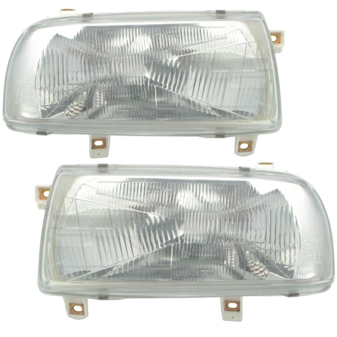 E-code Euro Headlight Set Vento/Jetta Mk3 – Best VW Parts