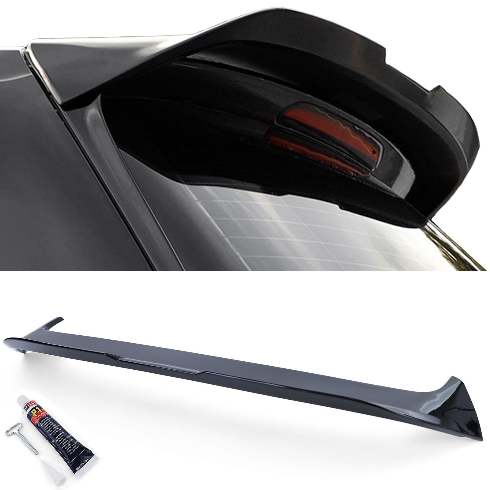 Gloss Black Rear Spoiler Diffuser Golf Mk7 R-Line – Best VW Parts