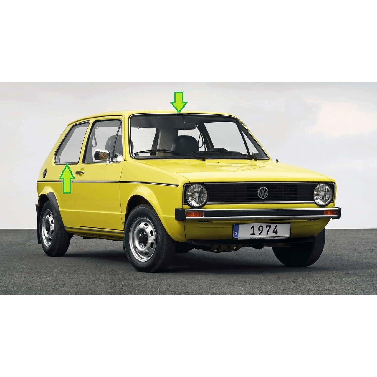 Chrome Trim And Window Seal Set Golf Mk1 (2 Doors) – Best VW Parts