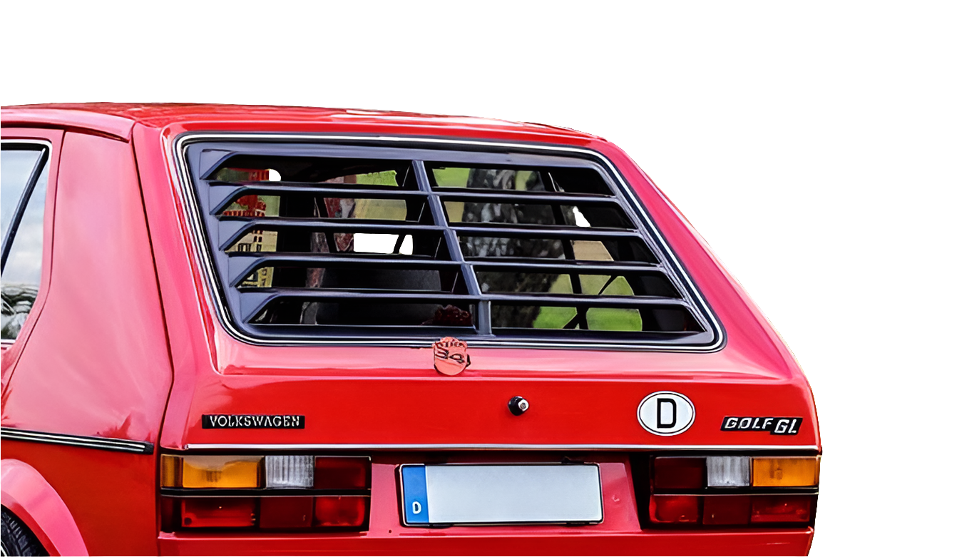 ABS Plastic Rear Louver Golf Mk1 – Best VW Parts