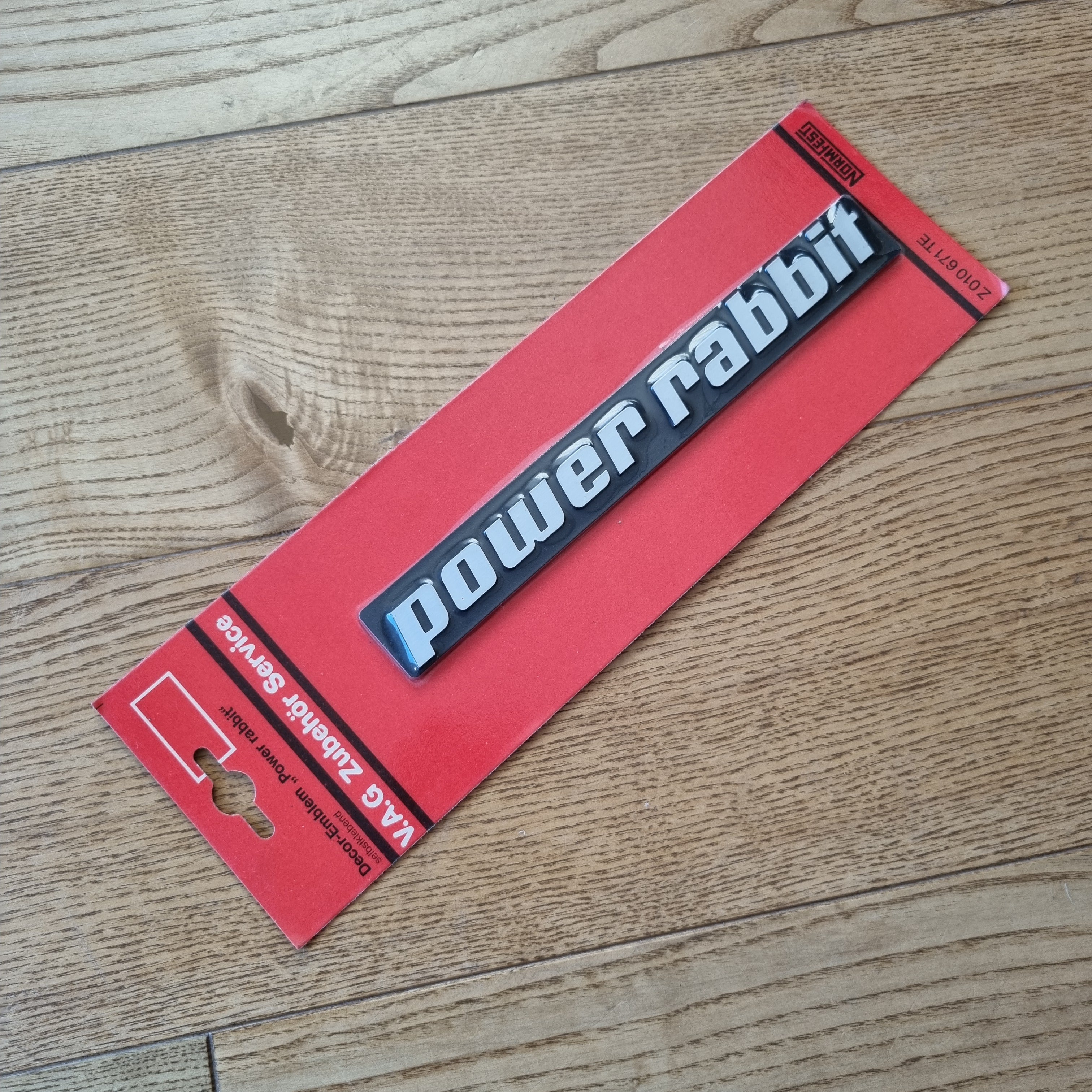 Power Rabbit Badge – Best VW Parts