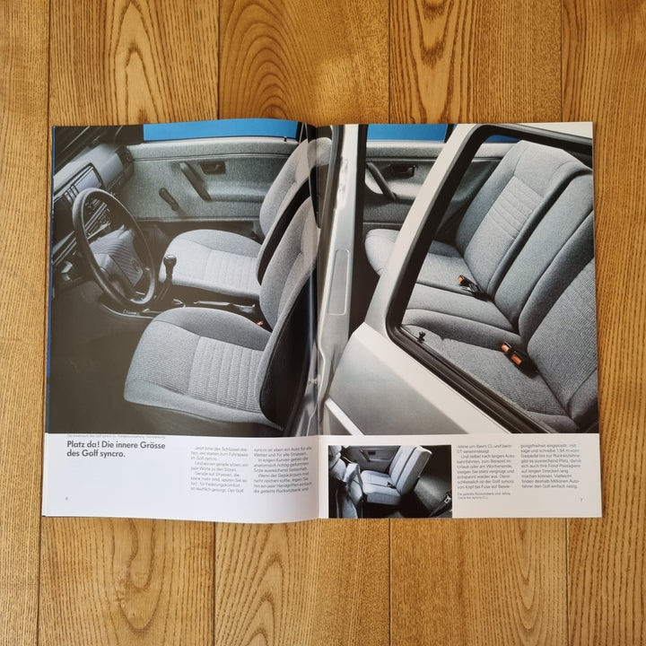 Golf Mk2 Syncro Brochure – Best VW Parts