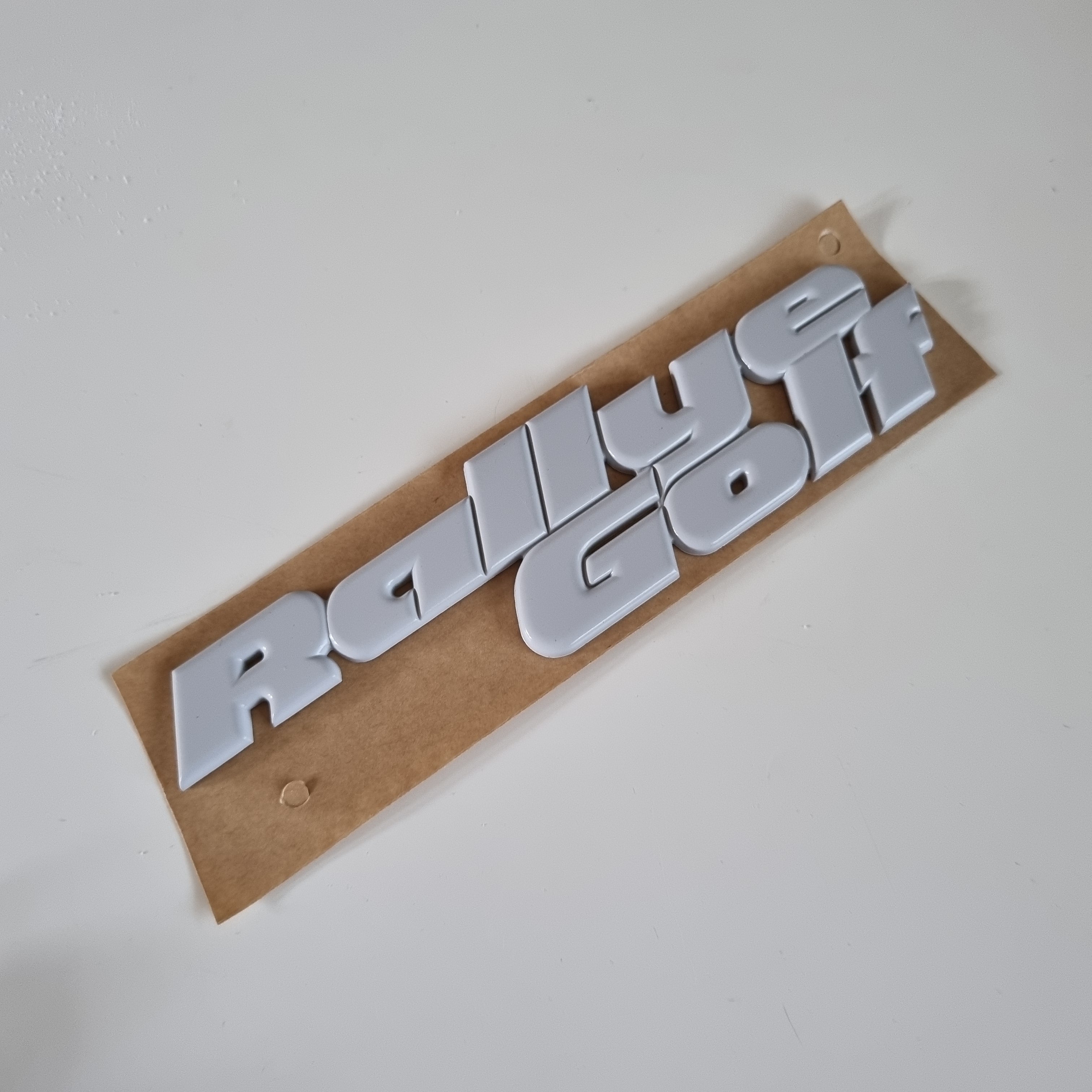Golf Mk2 Rallye badge – Best VW Parts