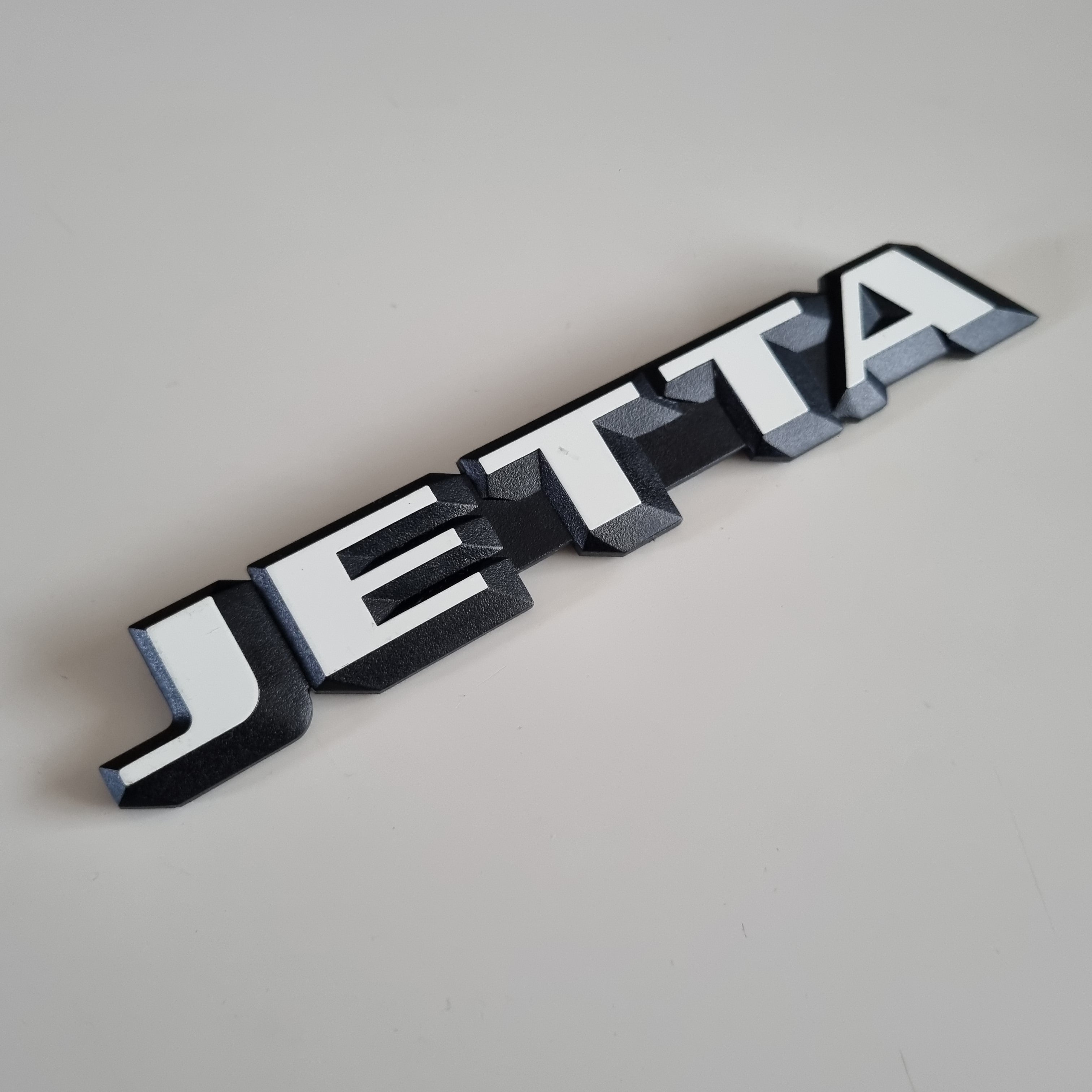 White Rear Badge Jetta Mk2 – Best VW Parts