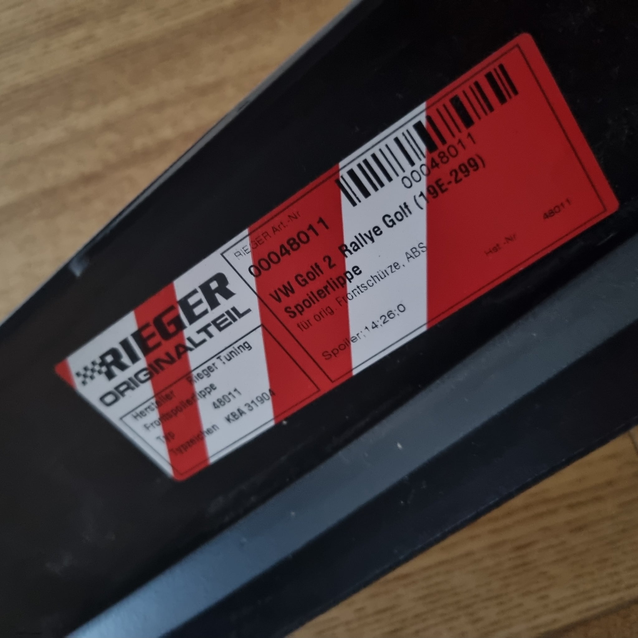 Rieger Tuning Front Lip Golf Mk2 Rallye – Best VW Parts