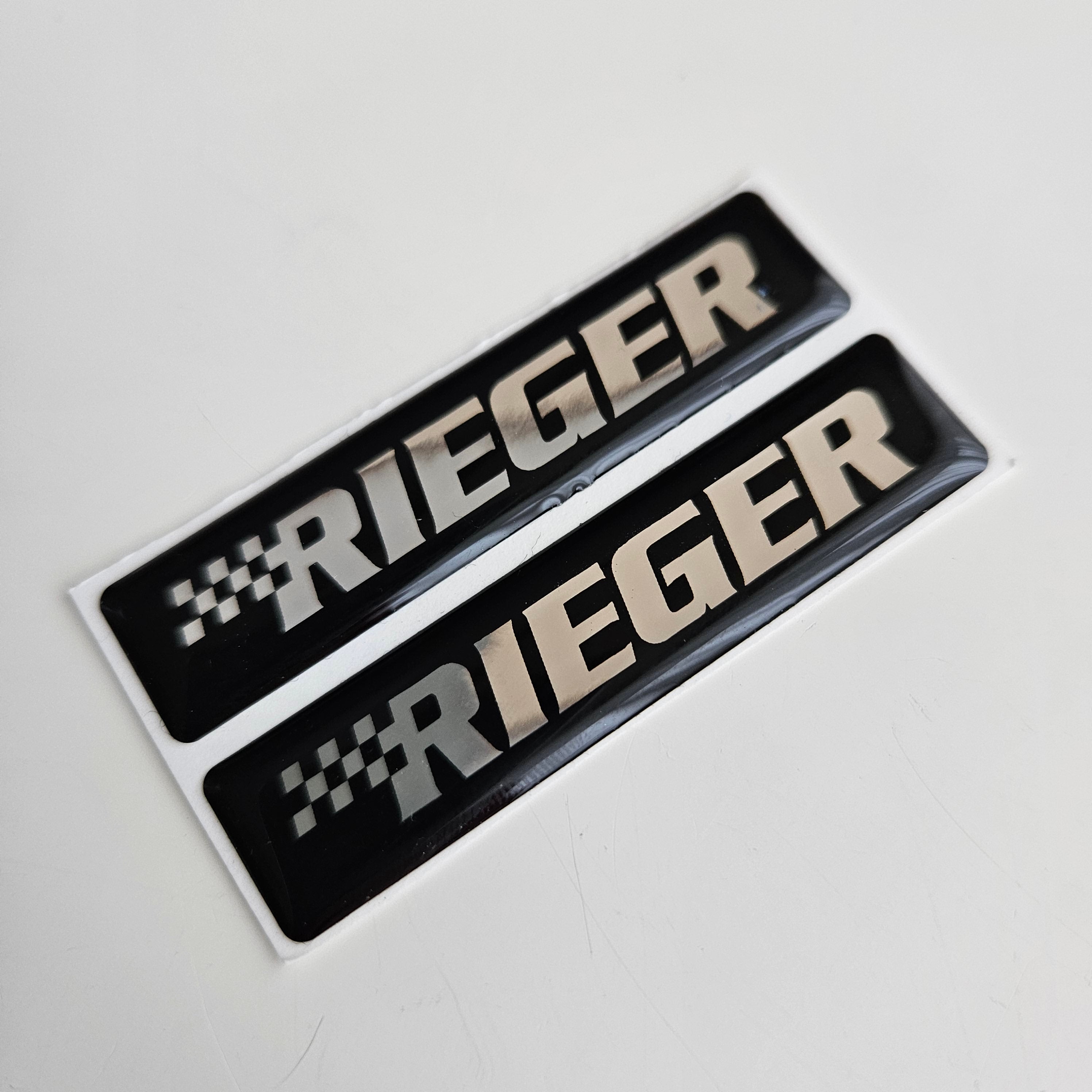 Rieger 3D Sticker Set – Best VW Parts