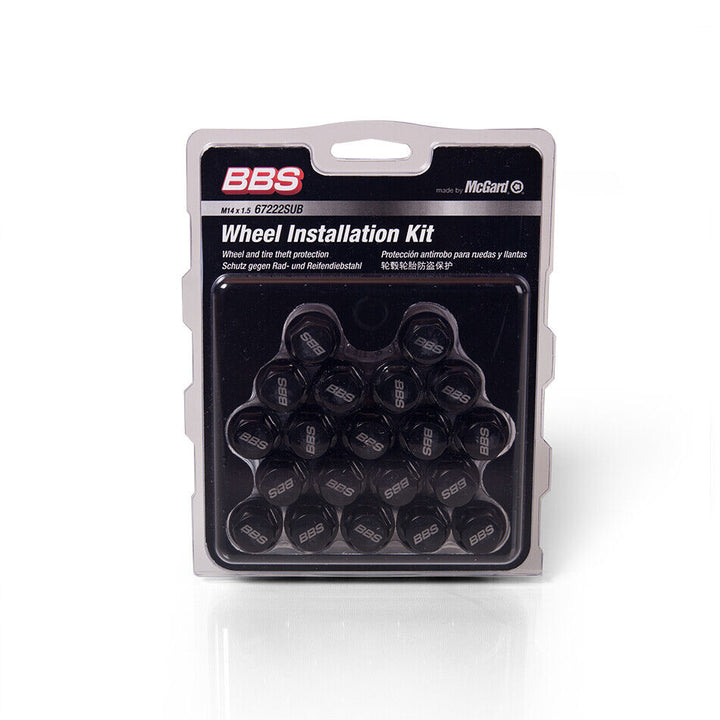 Original Black BBS Lug Bolt Set M12x1.5x29 (20x Pieces) – Best VW Parts